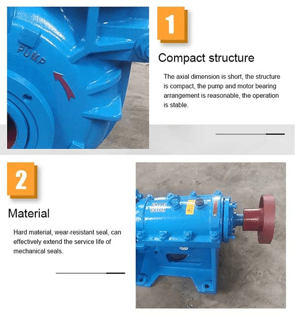 Factory Supplier ZJ Series Heavy Duty Mining Slurry Pump
