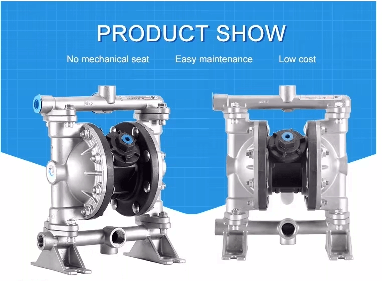 New Design QBY Chemical Pneumatic Diaphragm Pump